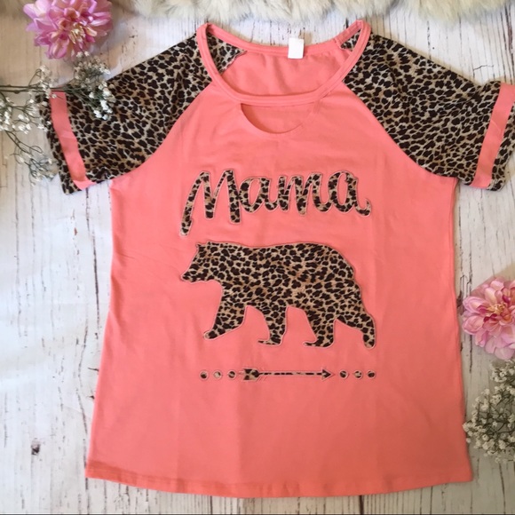 Tops | Plus Size Mama Keyhole Graphic Tee | Poshmark